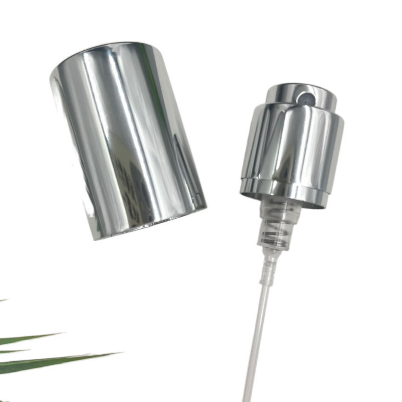 Refillable Perfume Pump Sprayer 15/400 0.07ML 0.09ML Dosage With Silver ...