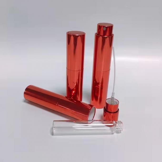 10ml Aluminum Shell Glass Bottle Luxury Refillable Perfume Bottle