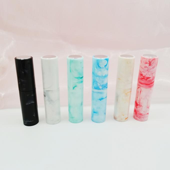Plastic Injection Marble Pattern Refillable Perfume Bottle Customized ...